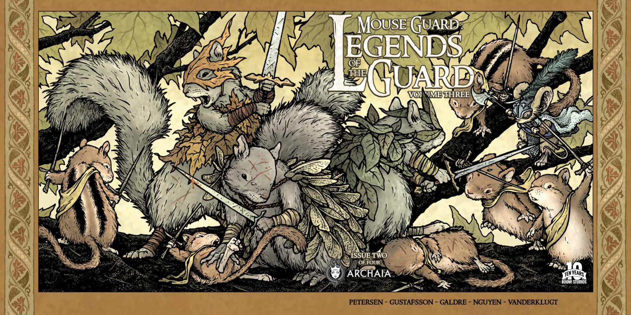 Mouse Guard: The Weasel War of 1149 – 講漫畫